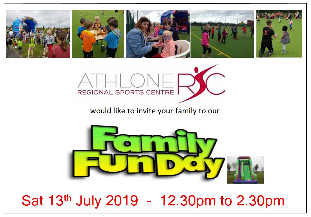 Family Fun Day 2019 - Athlone Sports Centre